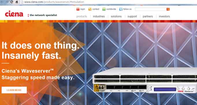 Waveserver AI, de Ciena, habilitando los centros de datos para los ...